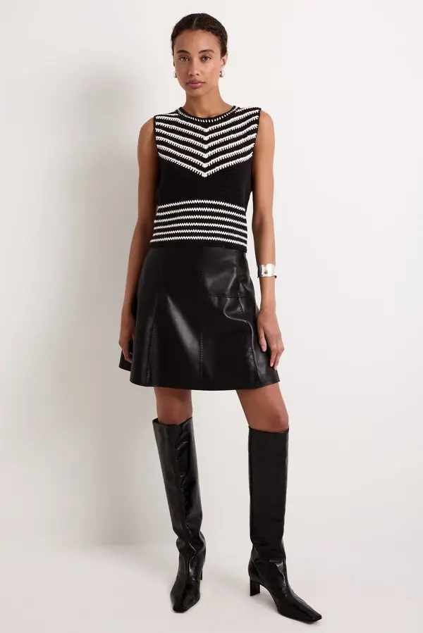 MARIE OLIVER Crawford A-line Mini Skirt