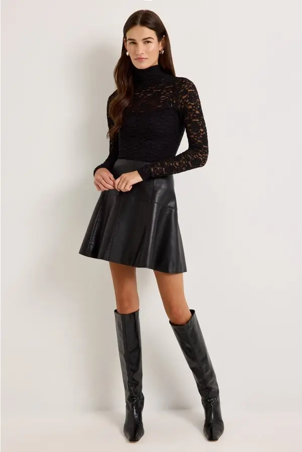MARIE OLIVER Crawford A-line Mini Skirt