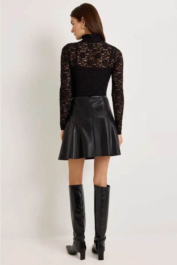 MARIE OLIVER Crawford A-line Mini Skirt