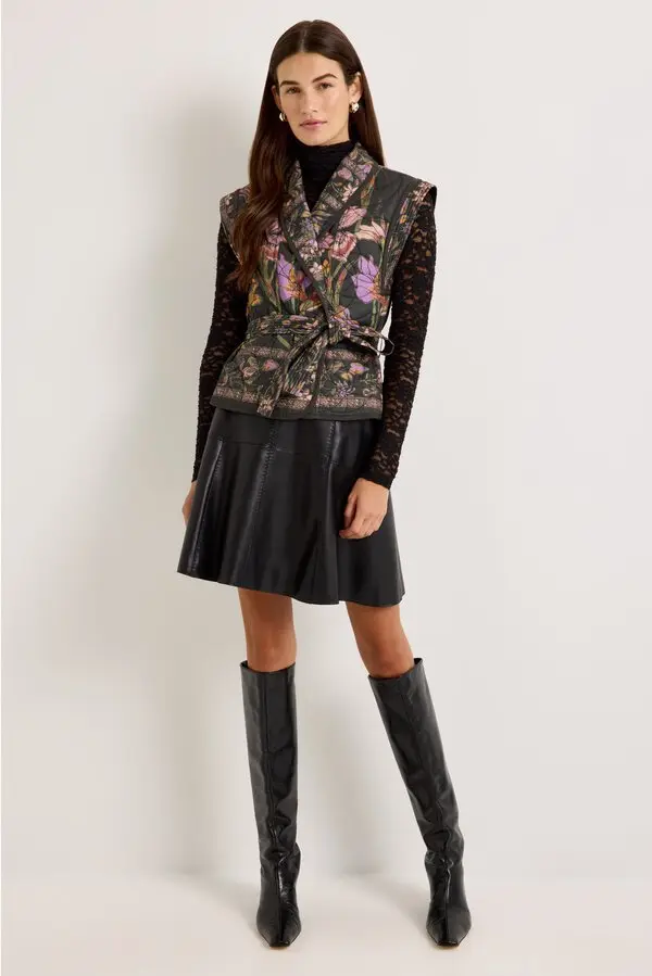 MARIE OLIVER Crawford A-line Mini Skirt