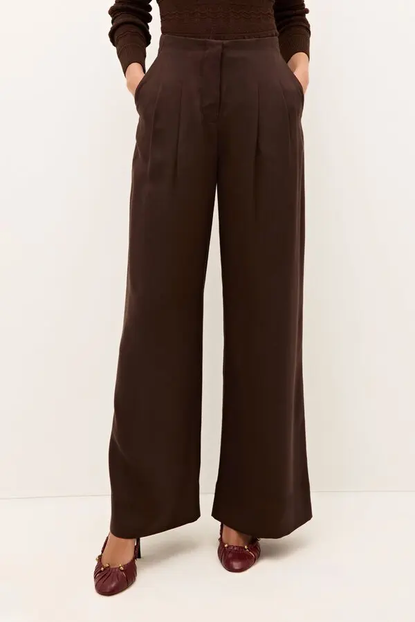 MARIE OLIVER Macbee Pants - Walnut