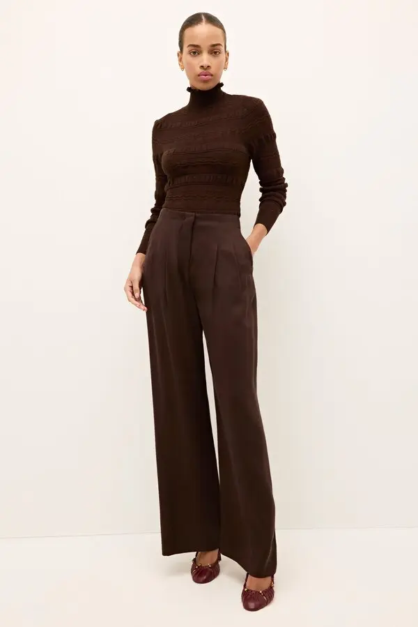 MARIE OLIVER Macbee Pants - Walnut