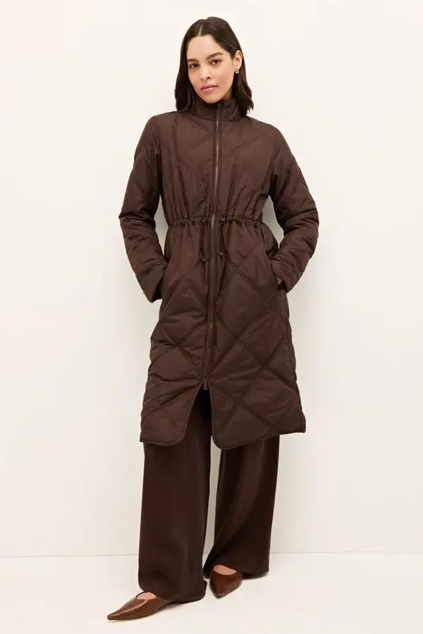 MARIE OLIVER Aiden Quilted Coat
