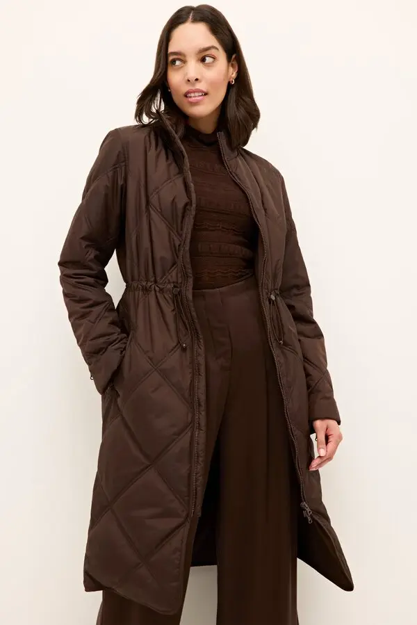 MARIE OLIVER Aiden Quilted Coat