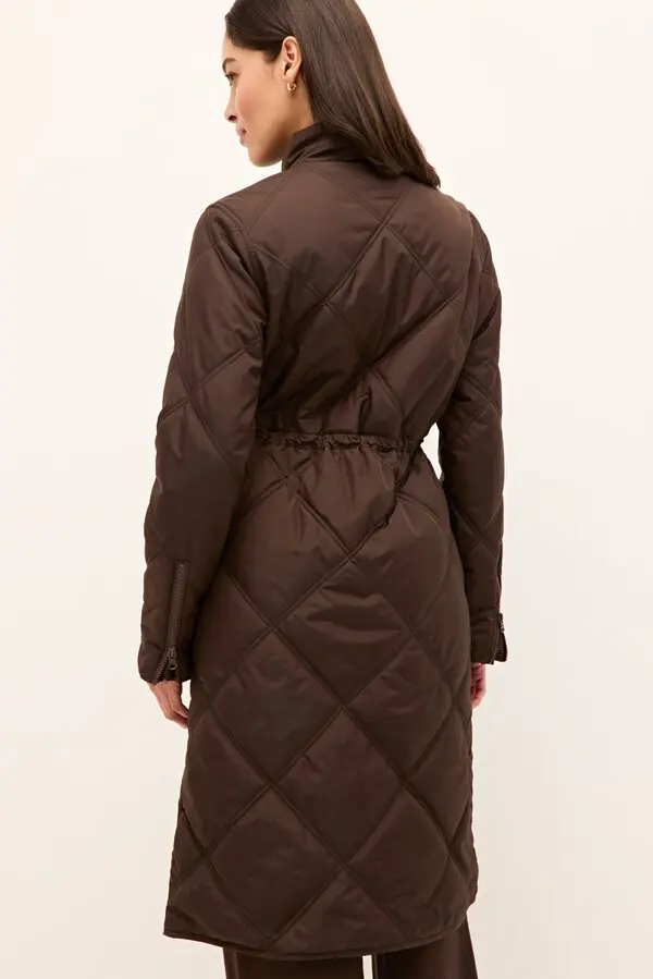 MARIE OLIVER Aiden Quilted Coat