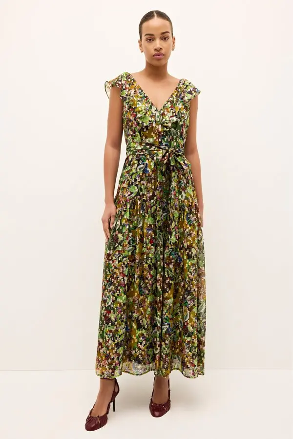 MARIE OLIVER Francine Silk Dress