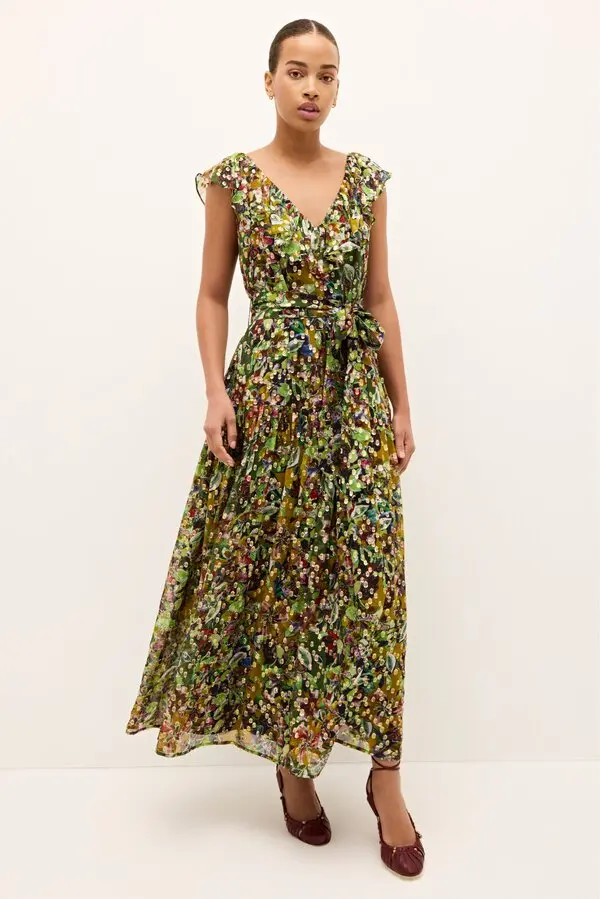 MARIE OLIVER Francine Silk Dress