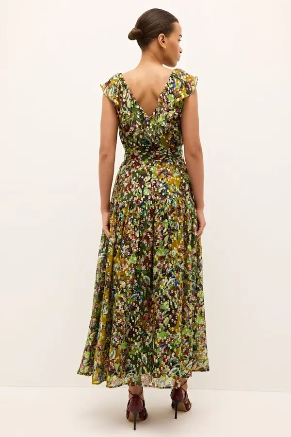MARIE OLIVER Francine Silk Dress