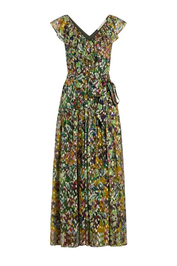MARIE OLIVER Francine Silk Dress