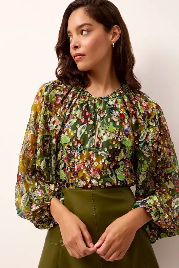 MARIE OLIVER Arabella Blouse - Bloom