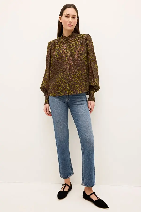MARIE OLIVER Montana Blouse - Grasslands