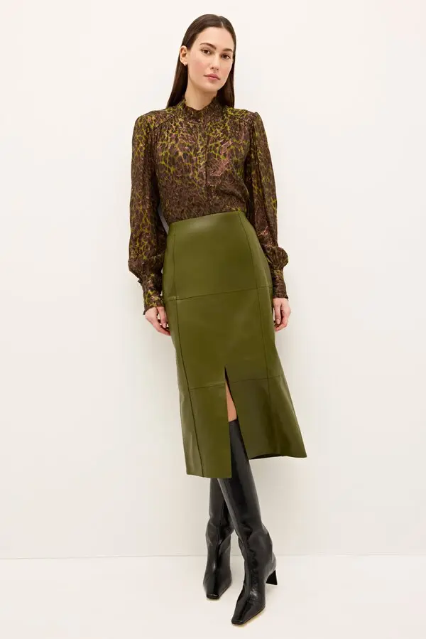 MARIE OLIVER Montana Blouse - Grasslands