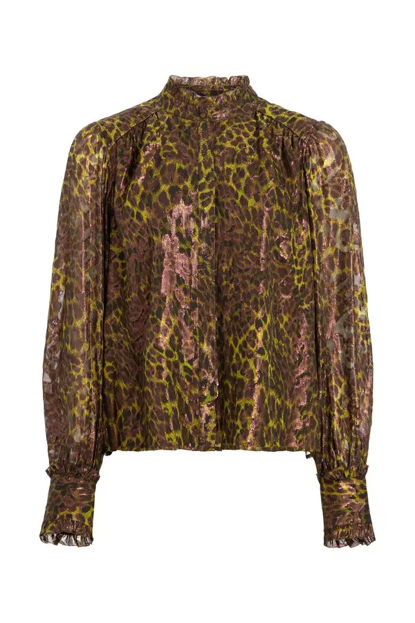MARIE OLIVER Montana Blouse - Grasslands