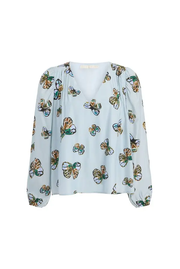 MARIE OLIVER Rosalind Printed Blouse