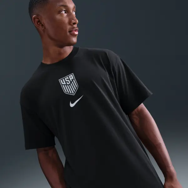 Nike Usmnt Premium Goalkeeper Soccer T-shirt - Black