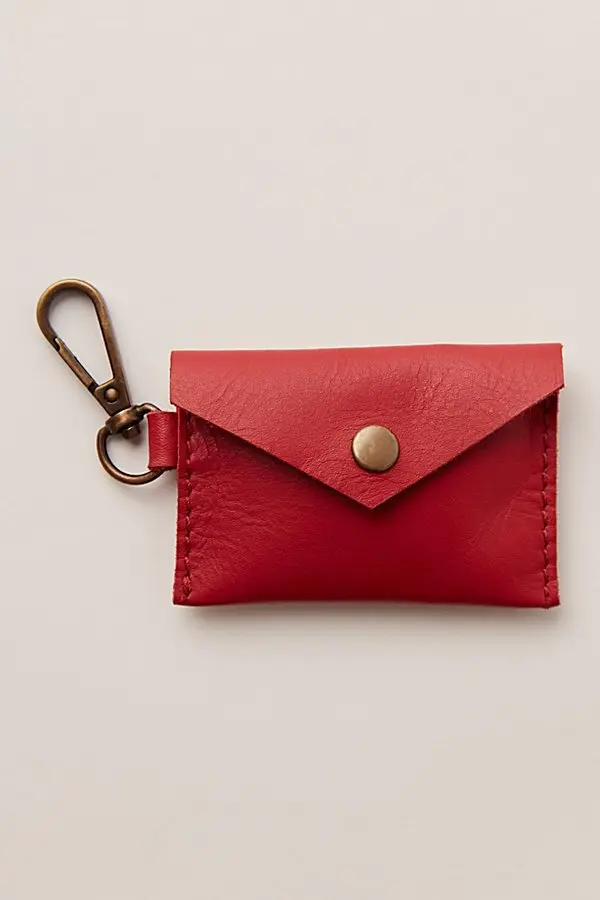 Free People Key To My Heart Bag Charm - Red
