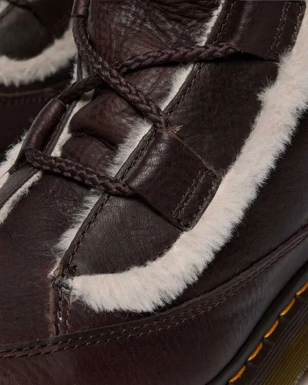 Dr. Martens Buzz Lace-up Leather Boots - Brown
