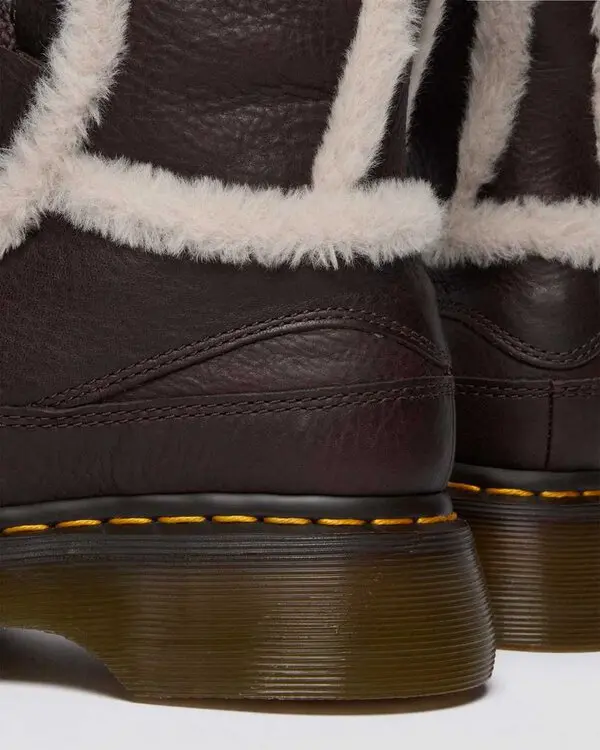 Dr. Martens Buzz Lace-up Leather Boots - Brown