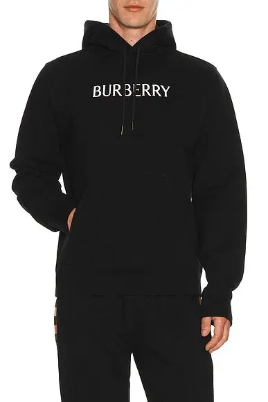 Burberry Simon Hoodie With Logo Detail
