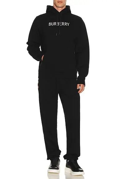 Burberry Simon Hoodie With Logo Detail