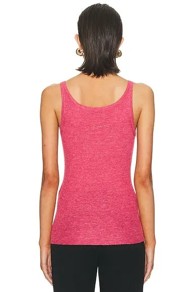 Gabriela Hearst Cinxia Tank Top - Fuchsia