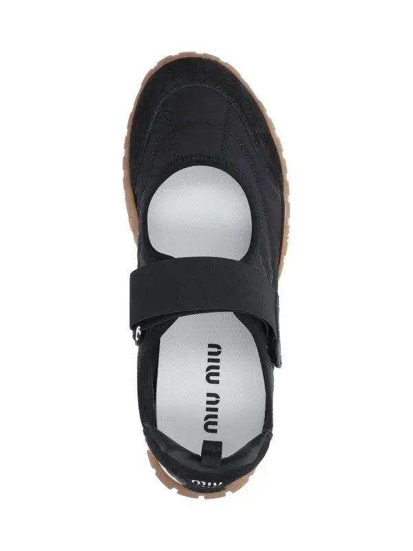 Miu Miu Tyre Ballerina Flats