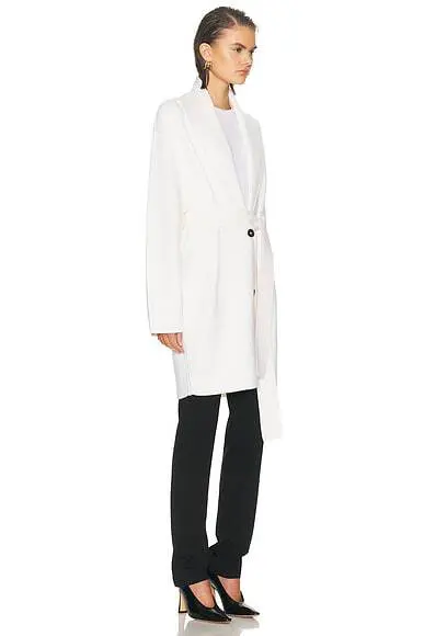 TOTEME Shawl Lapel Robe Cardigan