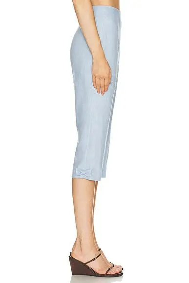 Posse Harper Capri Pant - Blue
