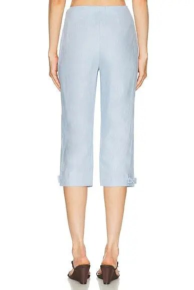Posse Harper Capri Pant - Blue