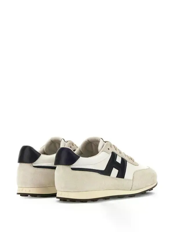 Hogan H699 Logo-patch Sneakers - Neutrals