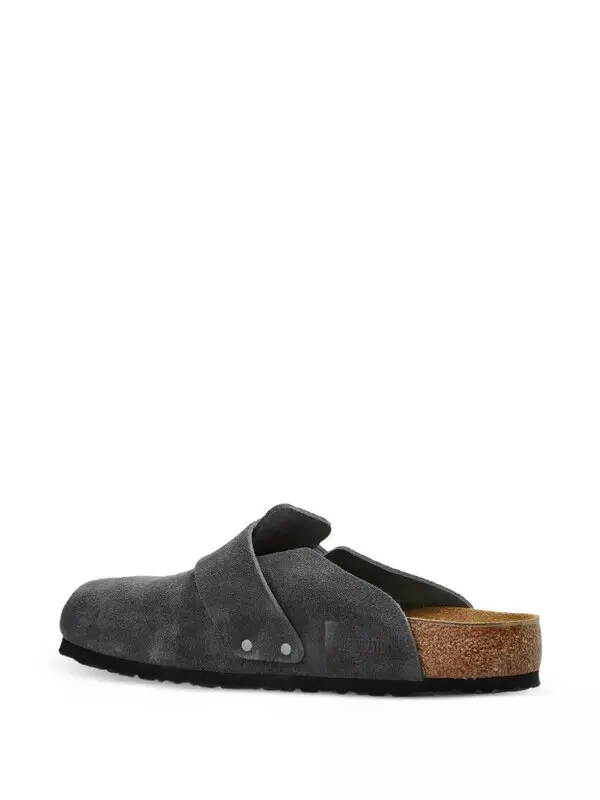 BIRKENSTOCK Loma Suede Mules - Grey