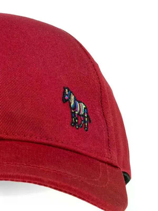 Paul Smith Cotton Baseball Hat - Red