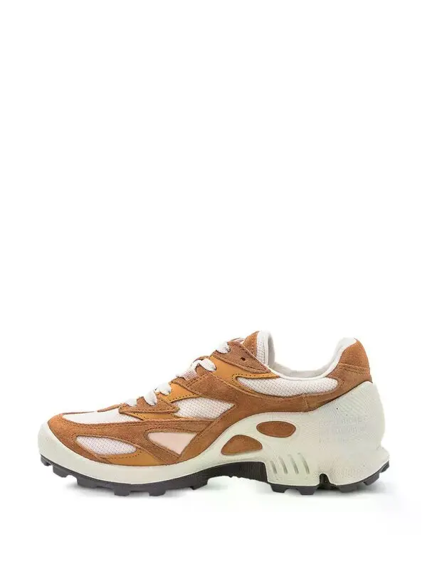 Ecco Biom C-trail Leather Trainers - Neutrals