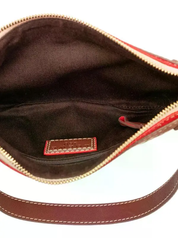 Loewe 2006 160th Anniversary Suede Trimmed Shoulder Bag