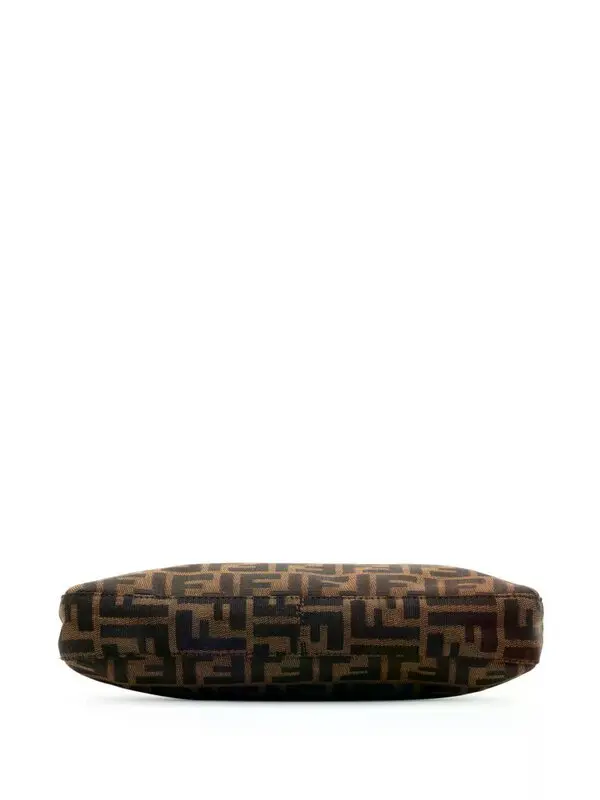 Fendi Zucca Canvas Shoulder Bag