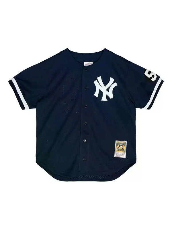 Mitchell & Ness Mlb Yankees Mariano Rivera Shirt - Blue