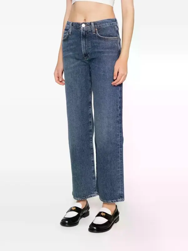 AGOLDE Harper Straight Leg Jeans - Blue
