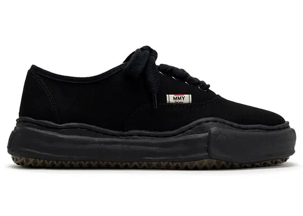 Mihara Yasuhiro Baker Og Sole Cavas Low Triplein Sneakers - Black