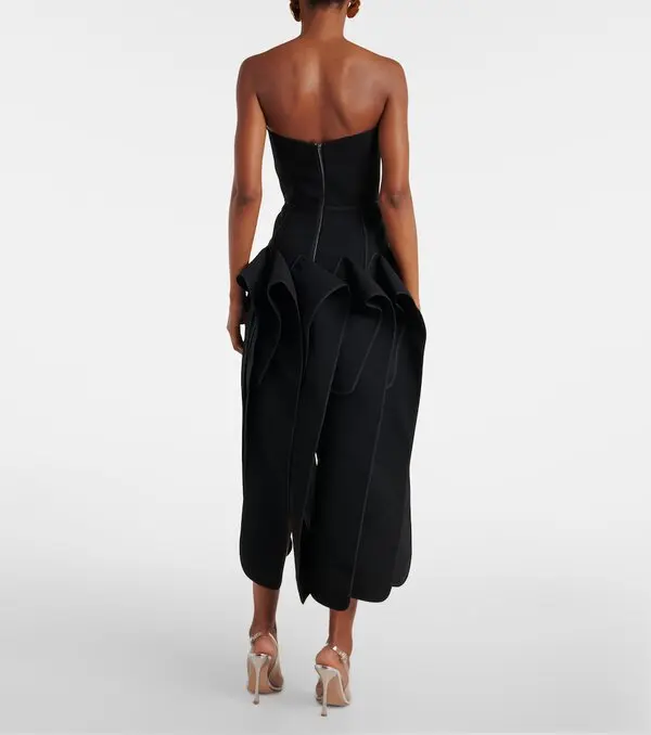 Maticevski Breakout Draped Midi Dress