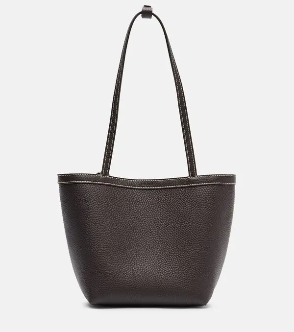 THE ROW Park Medium Leather Shoulder Bag