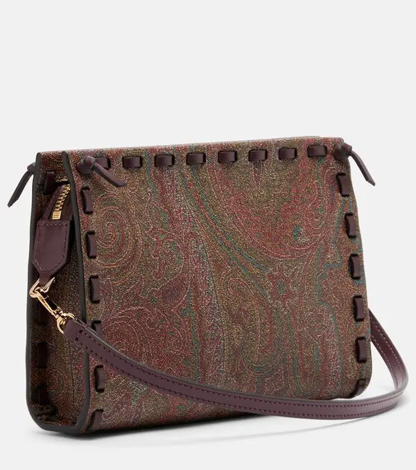 Etro Arnica Small Coated Canvas Pouch
