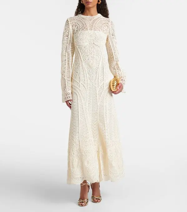 Simkhai Embroidered Maxi Dress
