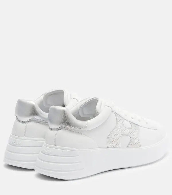 Hogan Rebel Leather Platform Sneakers