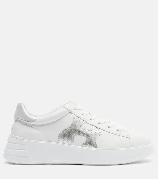 Hogan Rebel Leather Platform Sneakers