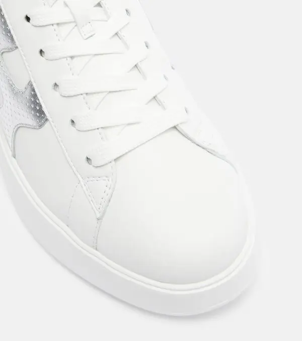 Hogan Rebel Leather Platform Sneakers
