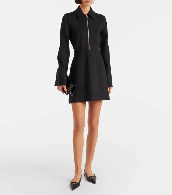Veronica Beard Capelle Zip-up Minidress