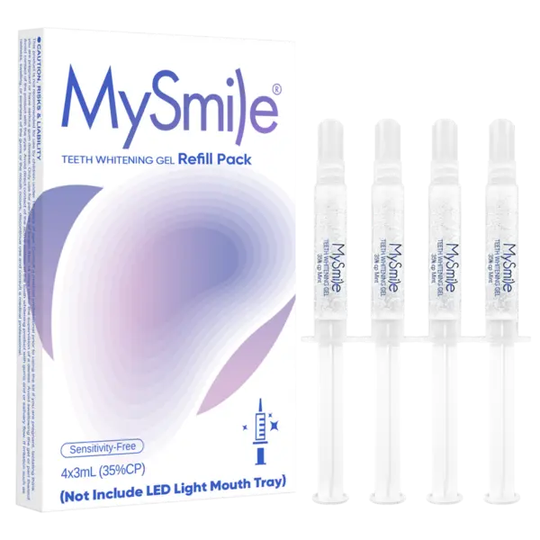 MYSMILE Teeth Whitening Gel Refill Pack - One-color