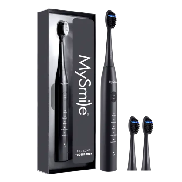 MYSMILE Dy156 Essential Electric Toothbrush With 5 Modes - Black