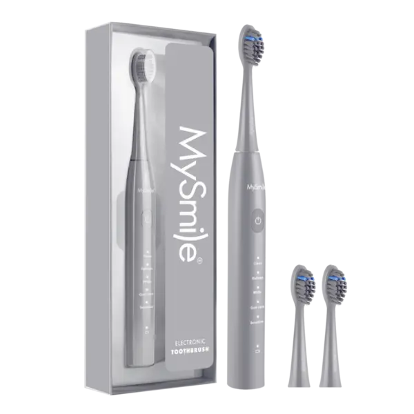MYSMILE Dy156 Essential Electric Toothbrush With 5 Modes - Gray