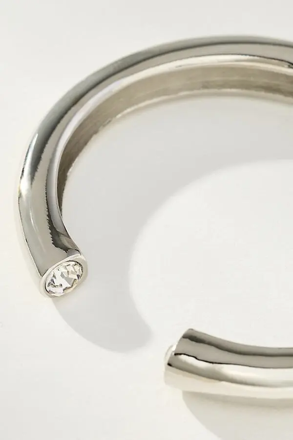Anthropologie Sleek Cuff Bracelet - Silver